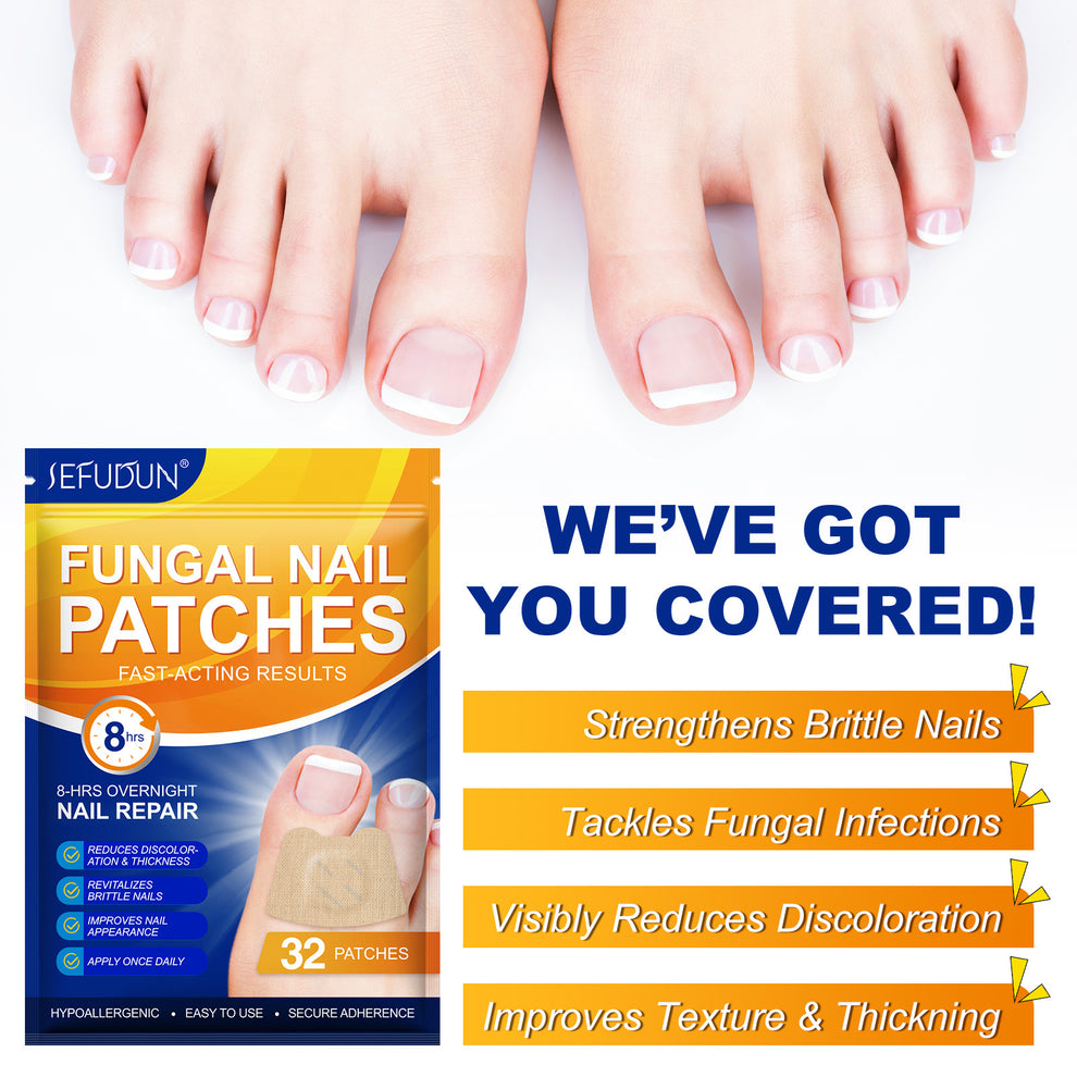 SEFUDUN - Fungal Nail Patches-Nail Repair-Fast Acting Results - 32 Pat ...
